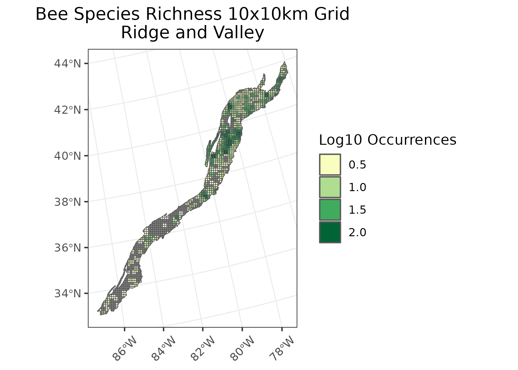 Ridge and Valley | Pollen Project Mapping